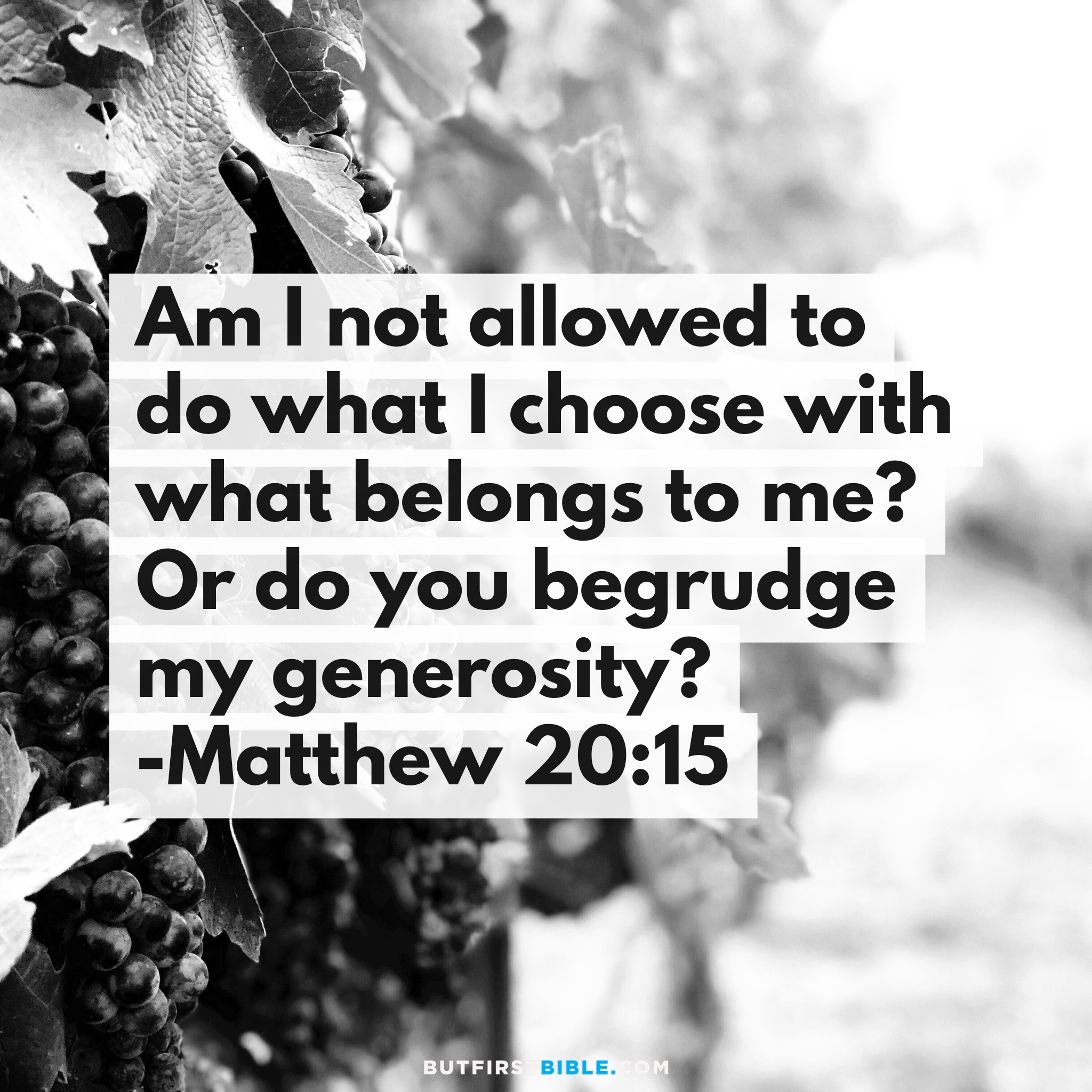 Jan 29 – Exodus 19-21; Matthew 20:1-16 – BEGRUDGING GOD’S GENEROSITY ...
